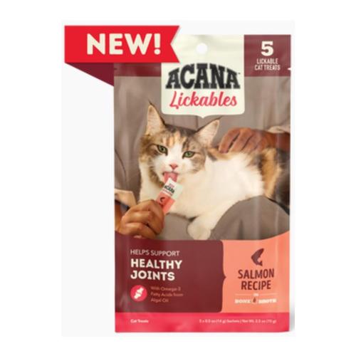 Acana Lickables Salmon 2.5 oz (5 x .5oz sachets) – A Place for Fido